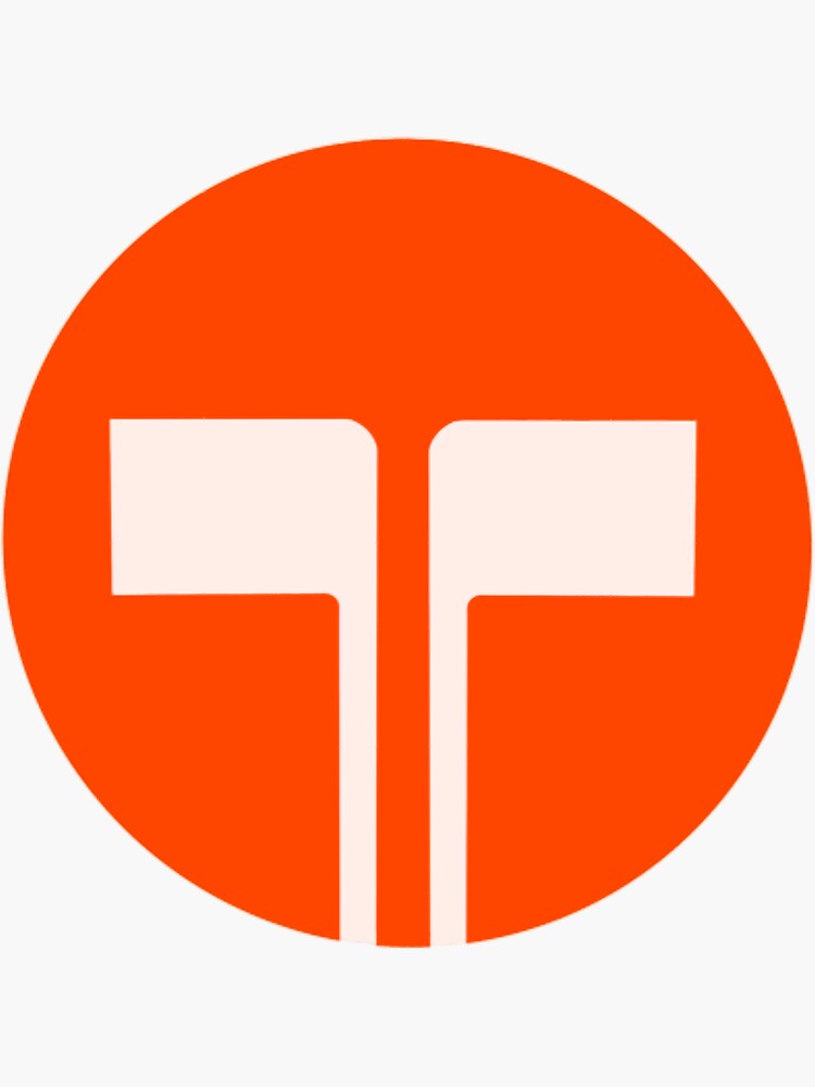 "Telecom" Sticker by VictoireMailhot | Redbubble