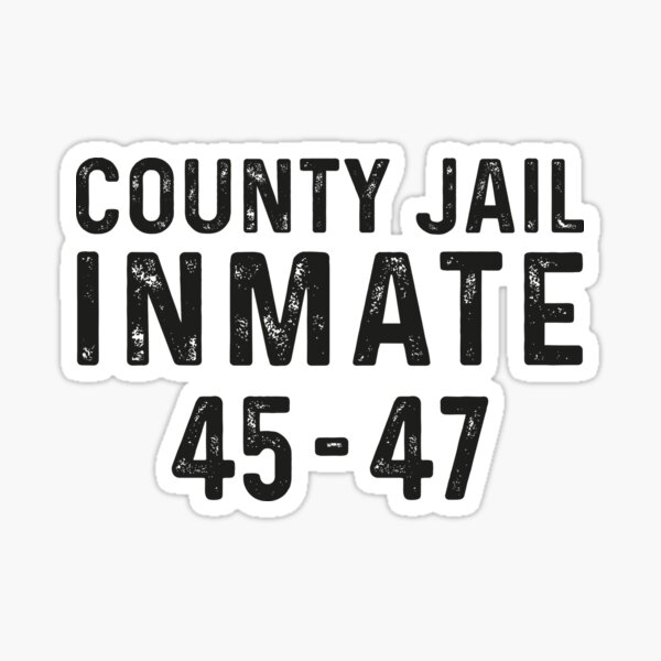 "Prisoner Costume County Jail Inmate Trump Mug Shot - Donald Trump Mug ...