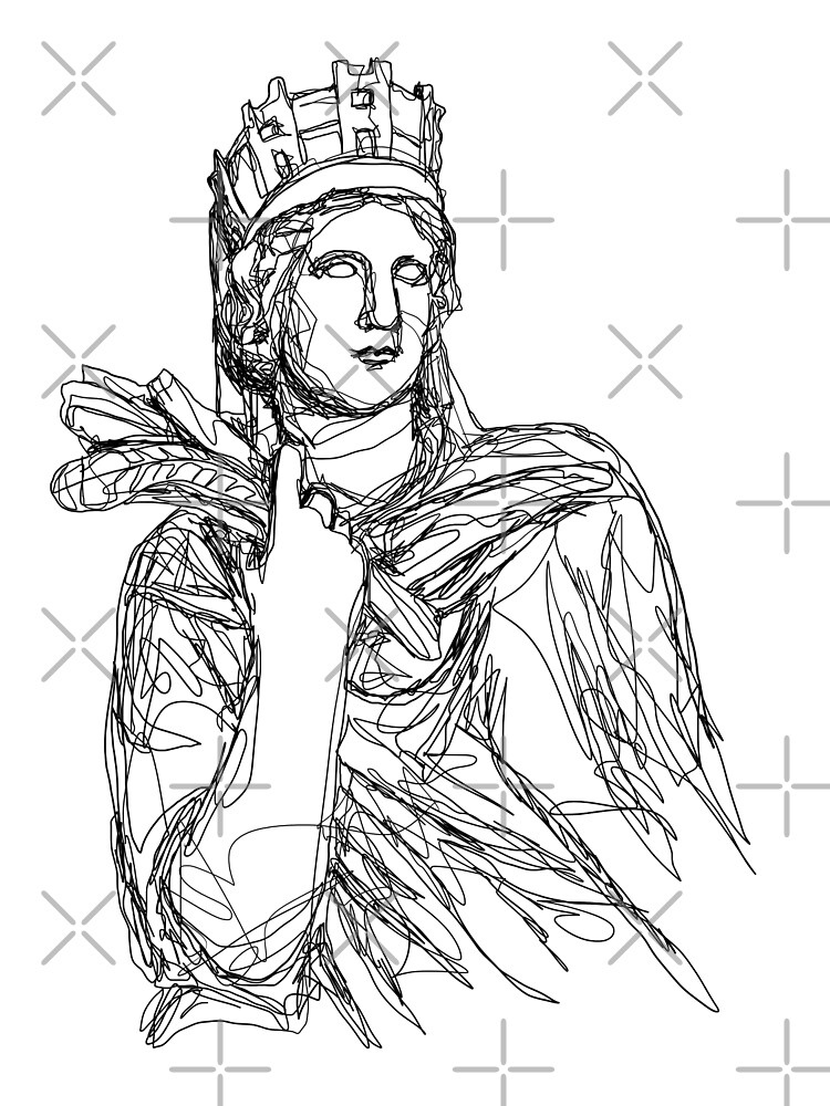 "Tyche Greek Goddess" Art Print for Sale by gatestucker | Redbubble