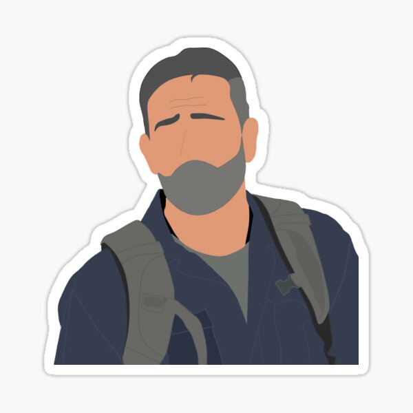 "Negan Smith The Walking Dead sticker" Sticker for Sale by pinkkaofloyd ...