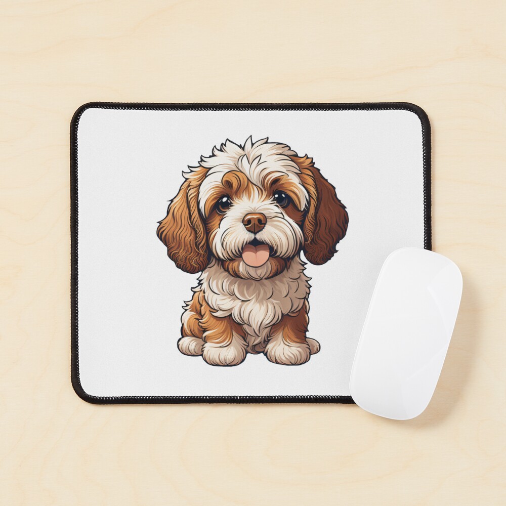 "Cavapoo Puppy - No Text" Sticker for Sale by cuteadnauseum | Redbubble