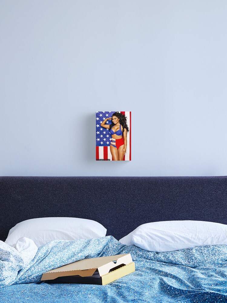 "Nicki Minaj American Flag Magazine Poster" Canvas Print for Sale by ...