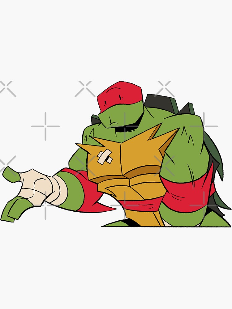 "Raph rottmnt" Sticker for Sale by EpiPen | Redbubble