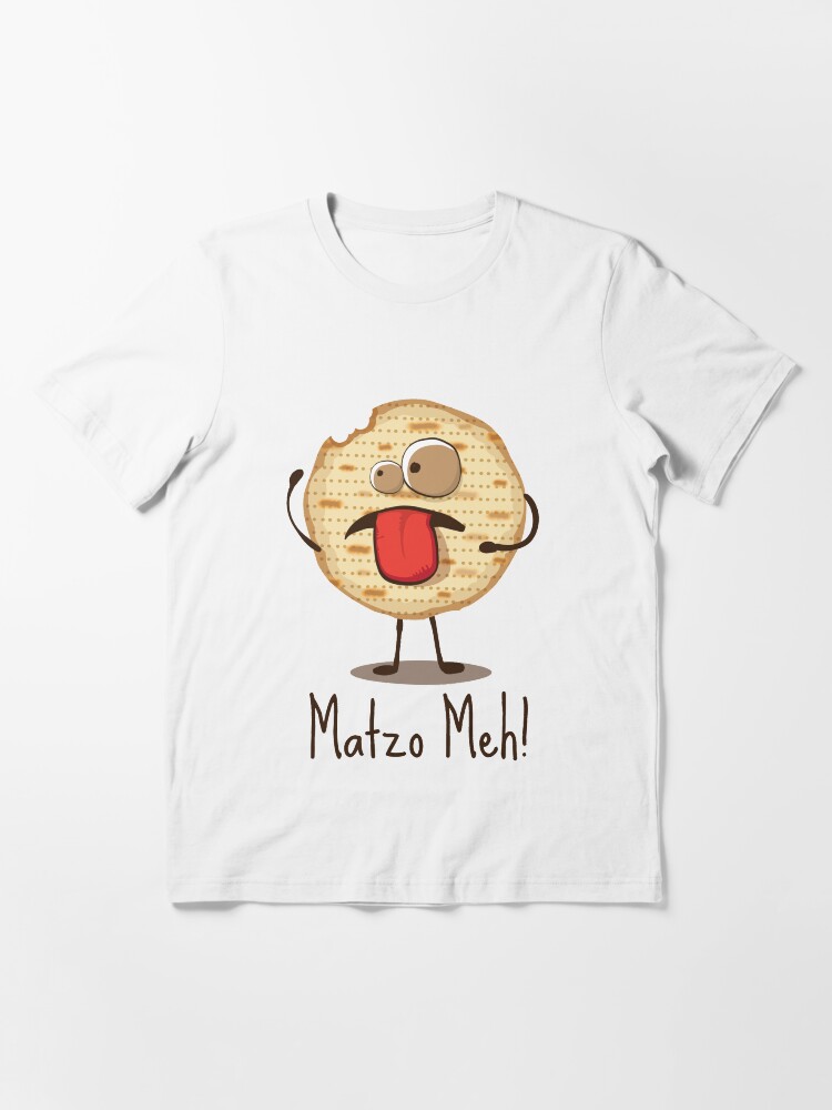 "Matzo Meh! Funny Passover Matza Matzo Man Kids" T-shirt for Sale by ...