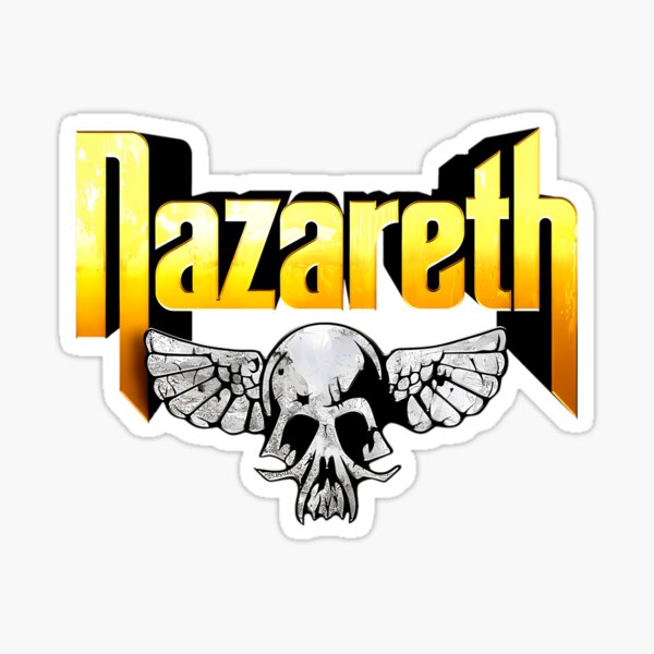 "nazareth" Sticker for Sale by MalaysiaArtC | Redbubble