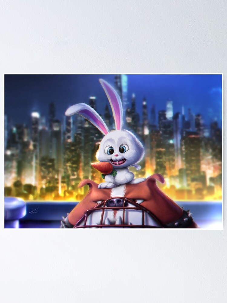 "Snowball" Poster by LCTheArtist | Redbubble