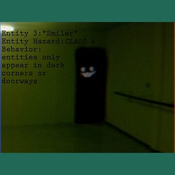 "The Backrooms entity smiler " Sticker for Sale by alarakiten | Redbubble