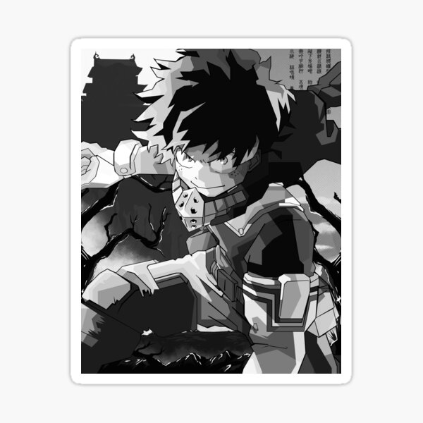 "Deku My hero academia" Sticker for Sale by Fhatershop | Redbubble