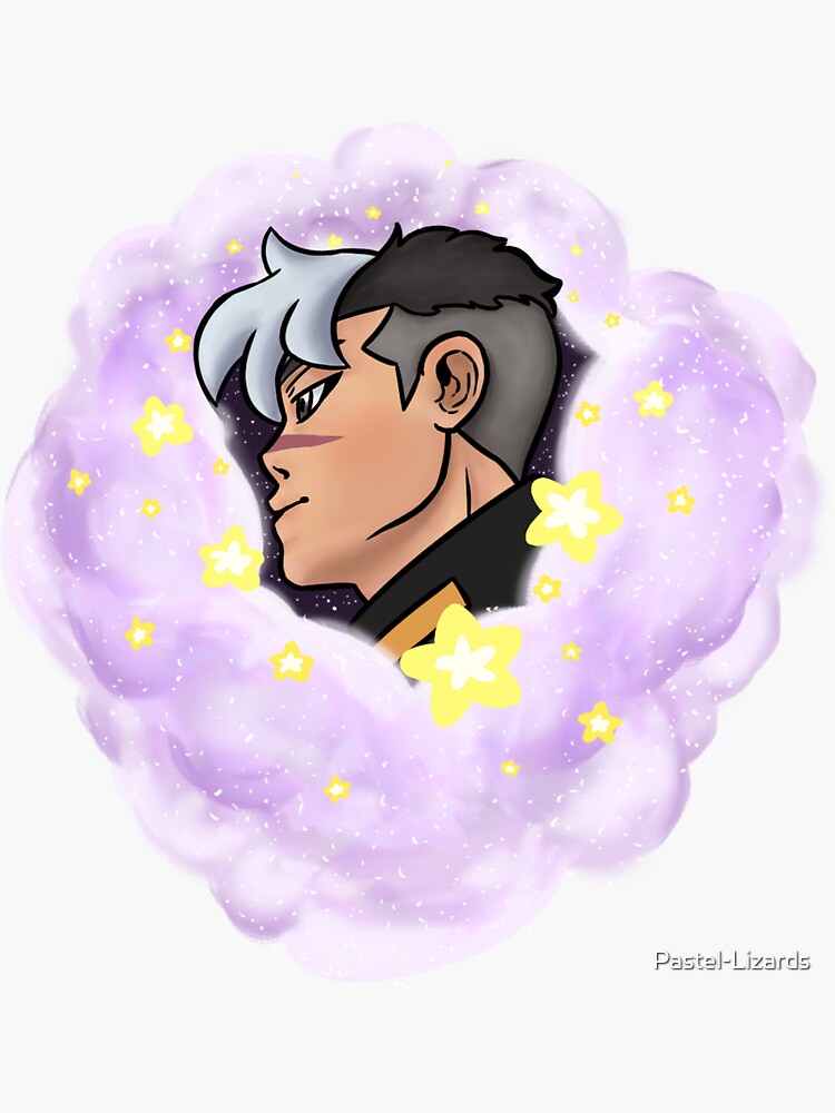 "Shiro Sticker" Sticker by Pastel-Lizards | Redbubble