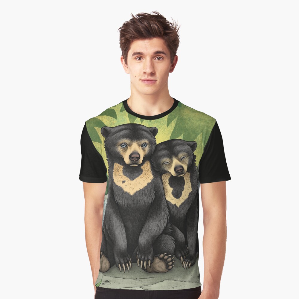 "Sun Bears" Sticker for Sale by lyndseygreen | Redbubble