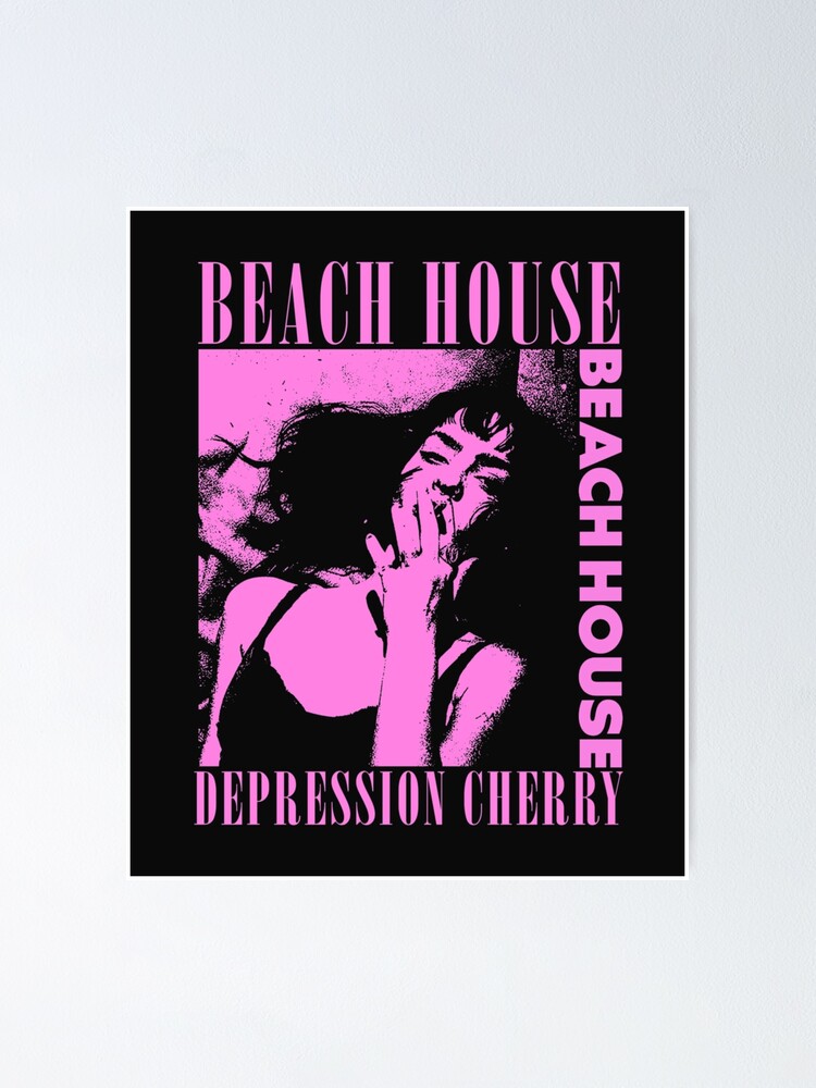 "Beach House" Poster for Sale by EvoraHebden | Redbubble