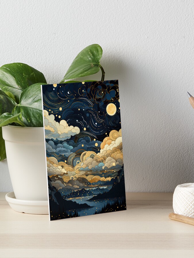 " Moonlight 4" Art Board Print for Sale by BOYWANDER67 | Redbubble