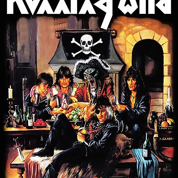 "RUNNING WILD" Sticker by TiendaWeRock | Redbubble