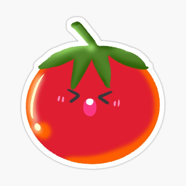 "Cute tomato cartoon" Sticker for Sale by Phatcha423 | Redbubble