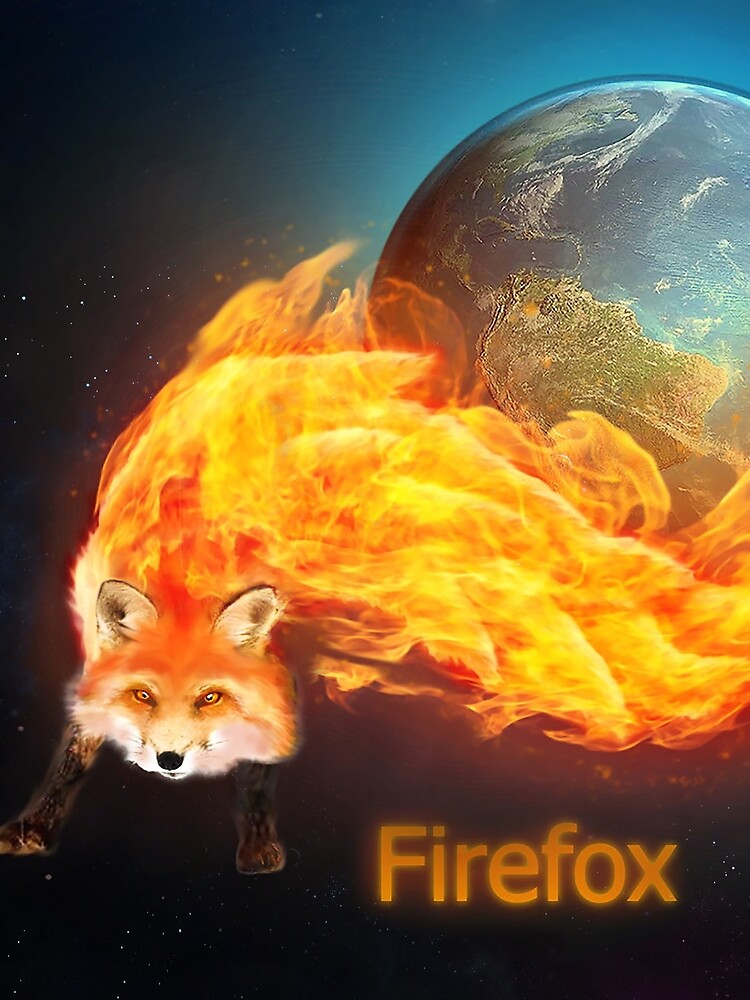 "Firefox" T-shirt for Sale by Rist | Redbubble | internet graphic t ...