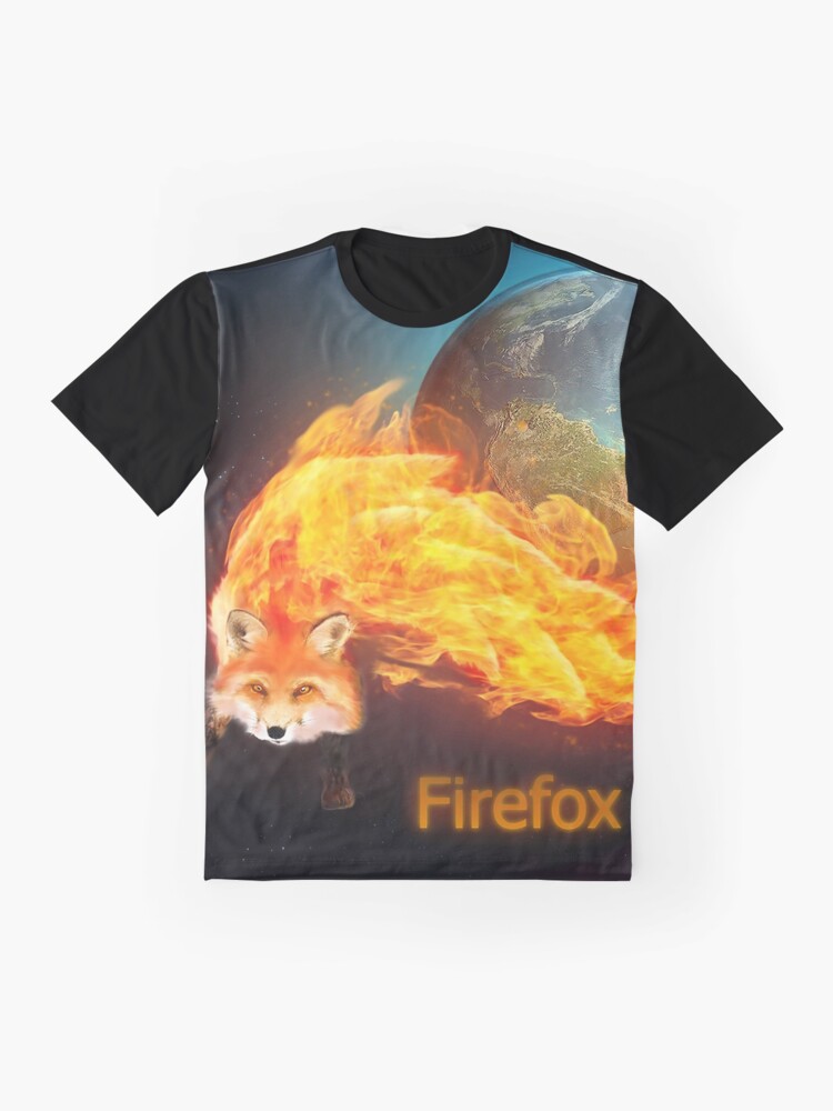 "Firefox" T-shirt for Sale by Rist | Redbubble | internet graphic t ...