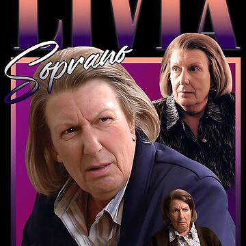 "Livia Soprano Homage" Sticker for Sale by RichardHorn7 | Redbubble