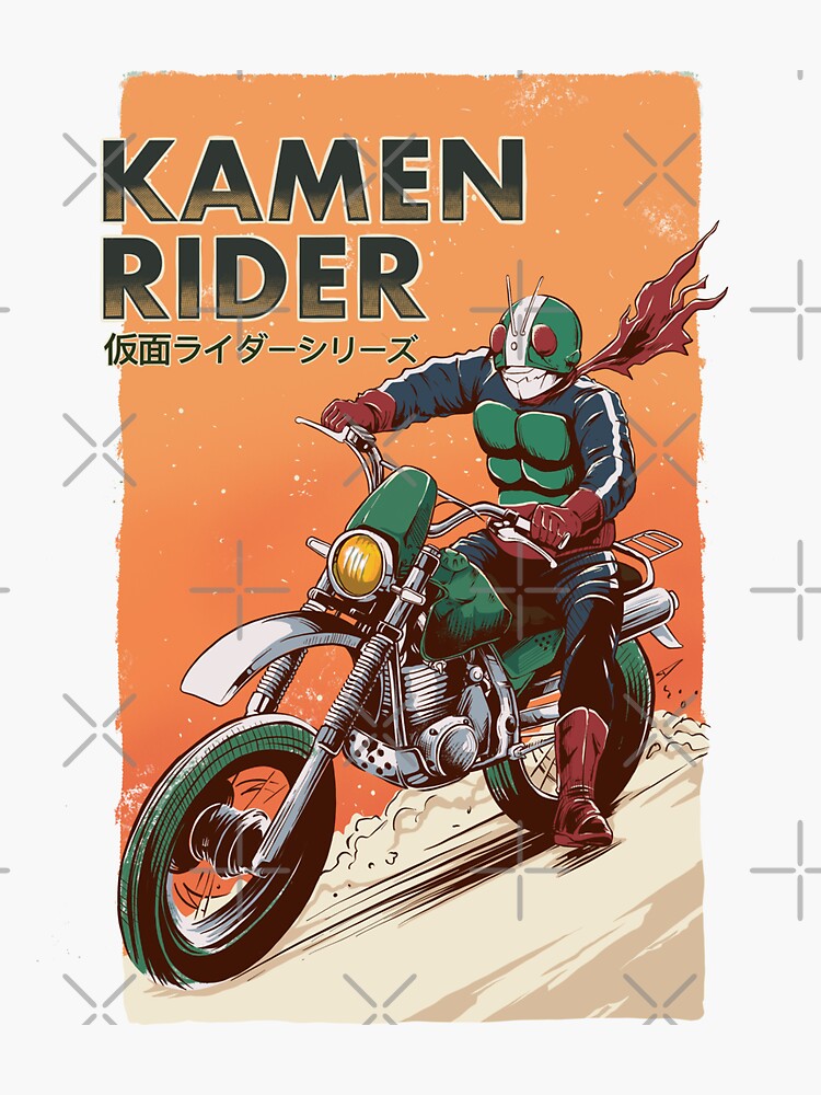 "Shin Ride to Infinity" Sticker for Sale by rocktillerdzg | Redbubble