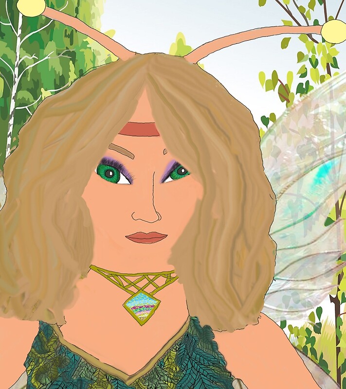 "Daphne" by Janice Dukes | Redbubble