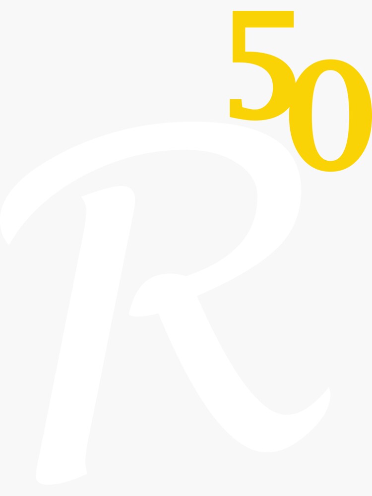 "Royals 50th Season!" Sticker by SkipHarvey | Redbubble