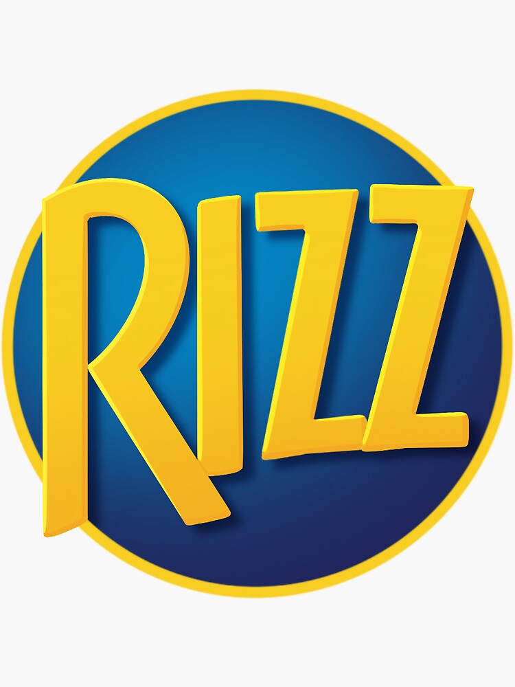 "Rizz crackers" Sticker for Sale by jill-lans | Redbubble