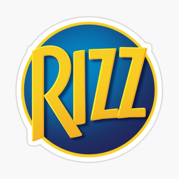 "Rizz crackers" Sticker for Sale by jill-lans | Redbubble