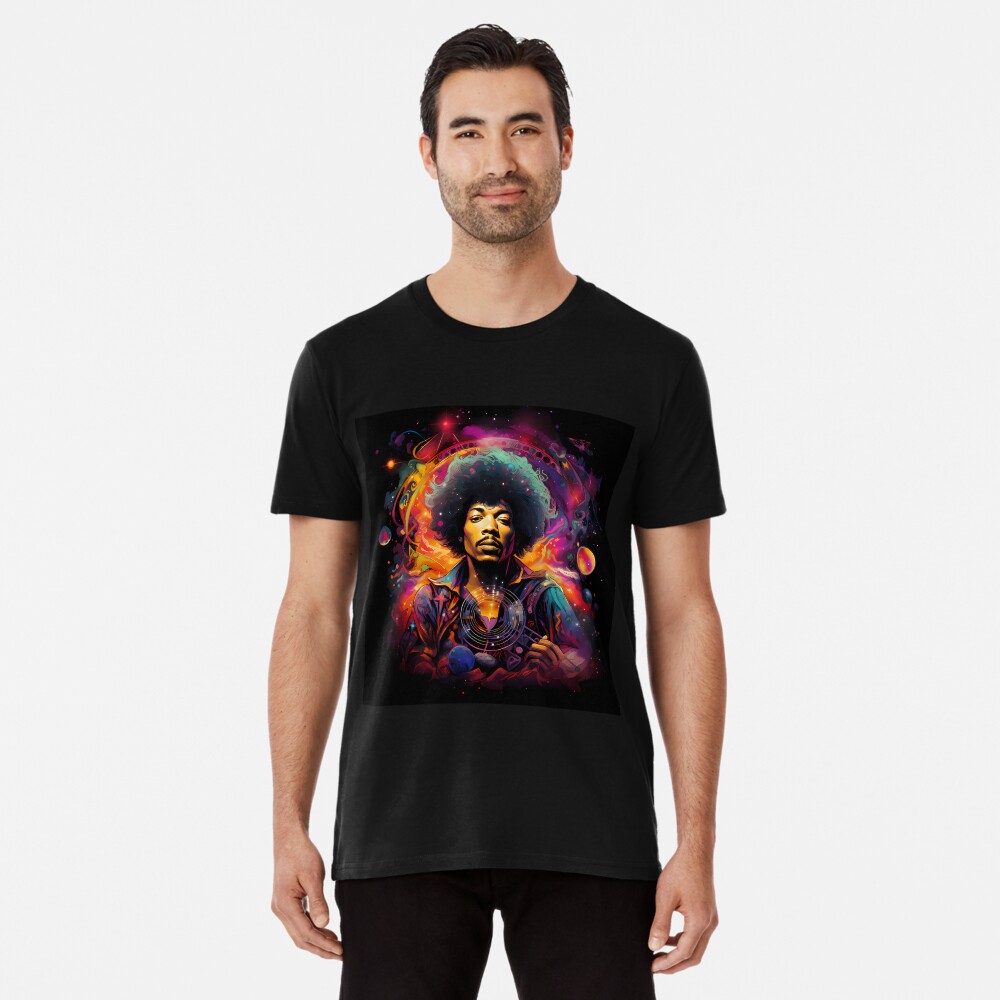 "jimmy hendrix " Poster for Sale by DoodleBurger | Redbubble