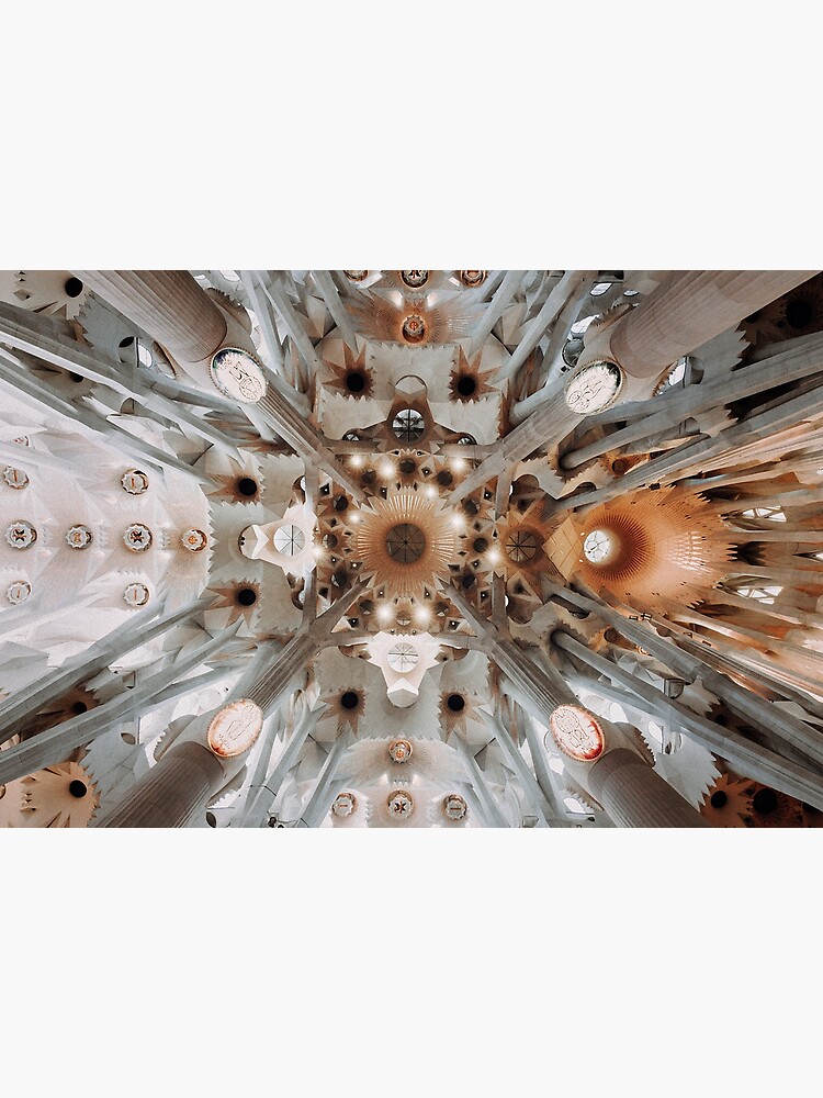 "sagrada familia nave" Art Board Printundefined by Nebulae-Art | Redbubble