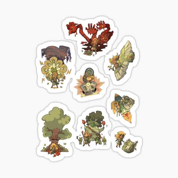 "Full pack totk stickers" Sticker by HizaChu | Redbubble