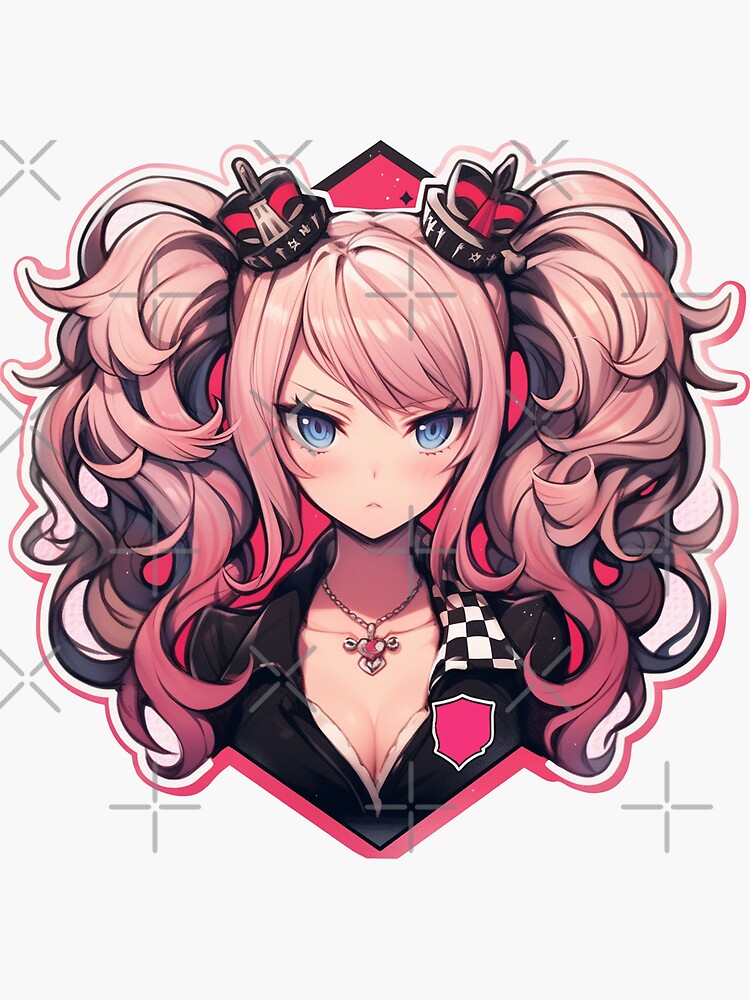Junko Enoshima Sticker For Sale By Schellstation Redbubble
