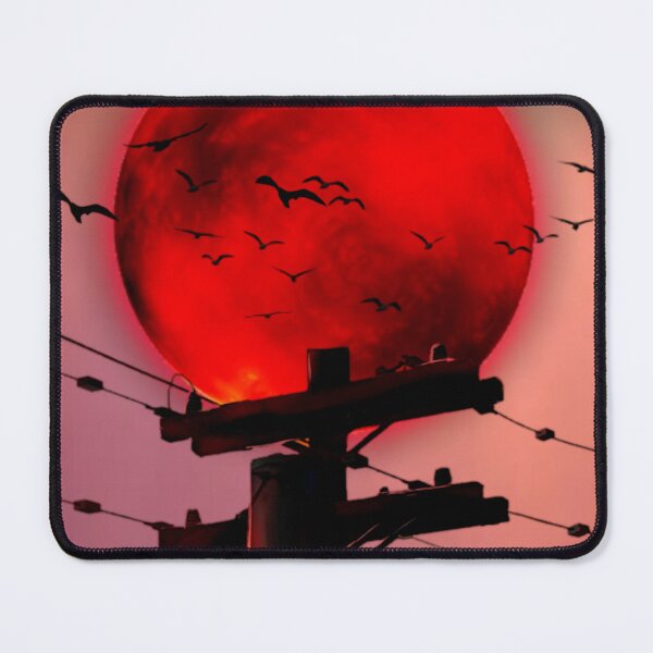 "The red moon" Mouse Pad for Sale by Theblack Future | Redbubble
