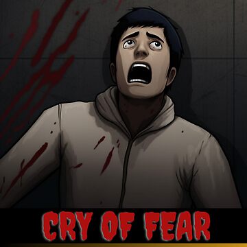 "Cry of Fear " Sticker for Sale by Teetastic123 | Redbubble