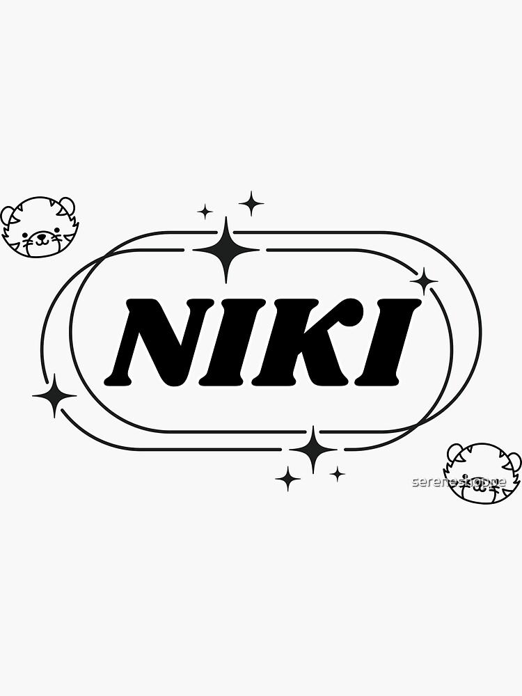 "Niki ENHYPEN " Sticker for Sale by sereneshoppe | Redbubble