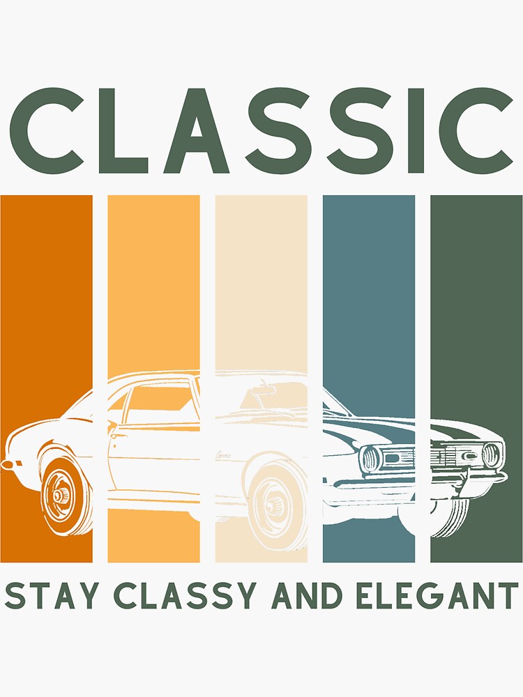 "classy and elegant" Sticker for Sale by PelleasTorjor | Redbubble