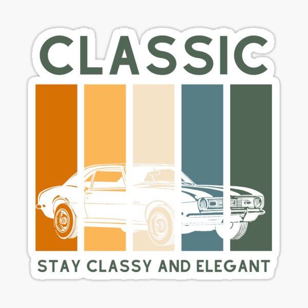 "classy and elegant" Sticker for Sale by PelleasTorjor | Redbubble