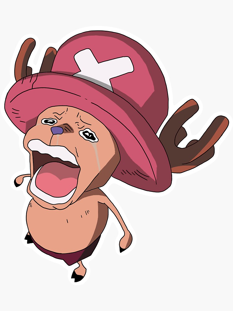 "Chopper Chop" Sticker for Sale by ObonDraws | Redbubble