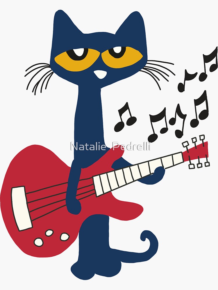 "Rockin’ Pete" Sticker for Sale by npedrelli9 | Redbubble