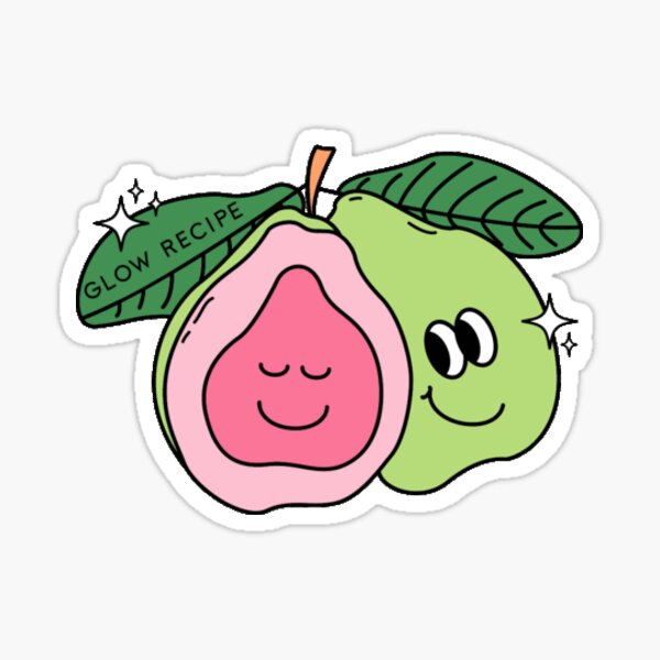 "Glow Recipe Guava" Sticker for Sale by allyrose03 | Redbubble