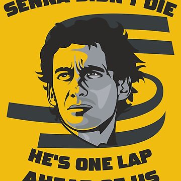 "Ayrton Senna, Formula One, Vintage F1 Legend Icon" Pin for Sale by ...