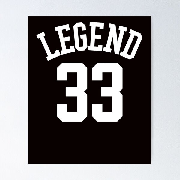 "Retro Larry 'Legend' Bird Jersey" Poster for Sale by GLORIARNICA ...