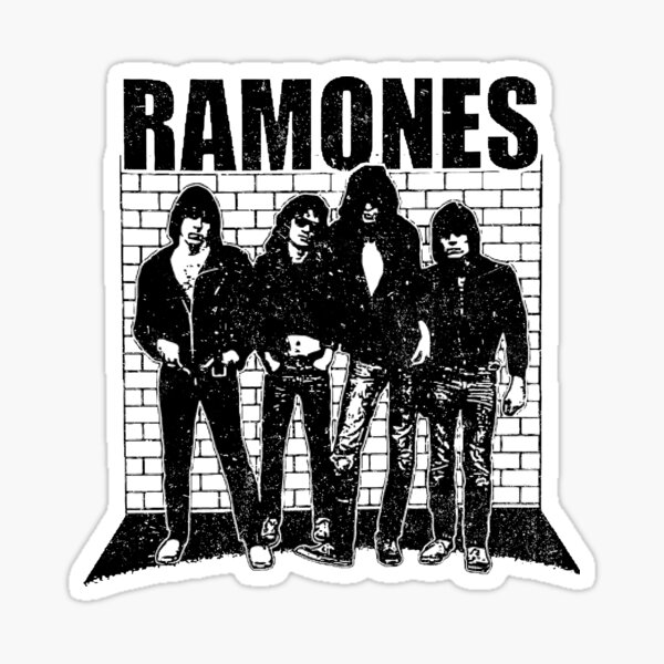 Ramones Band" Sticker for Sale by michahoite | Redbubble