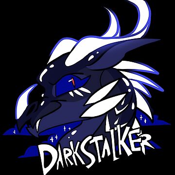 "Darkstalker [Wings of Fire]" Sticker for Sale by OrderKatieArtC ...