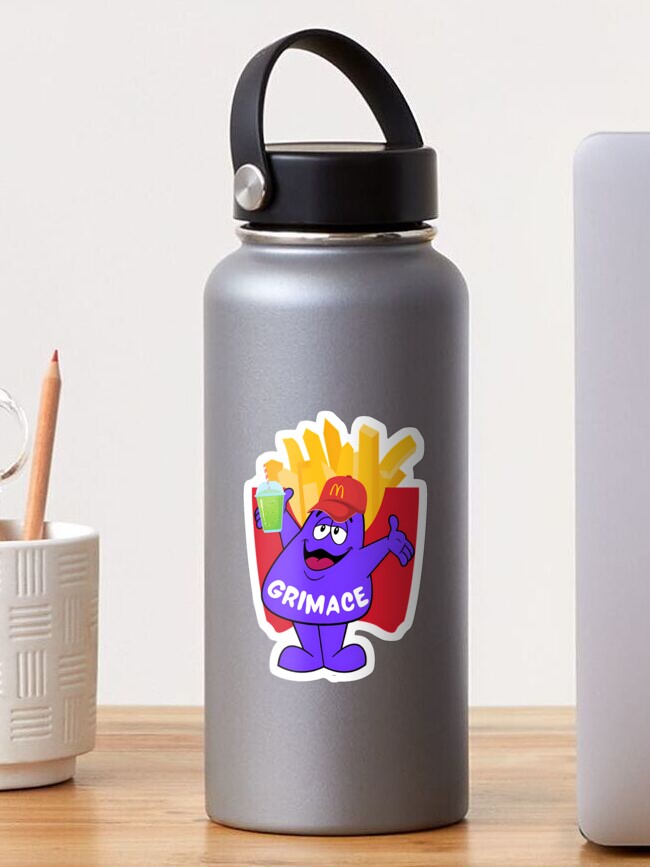 "Grimace Mcdonalds" Sticker for Sale by JudgmentDesign | Redbubble