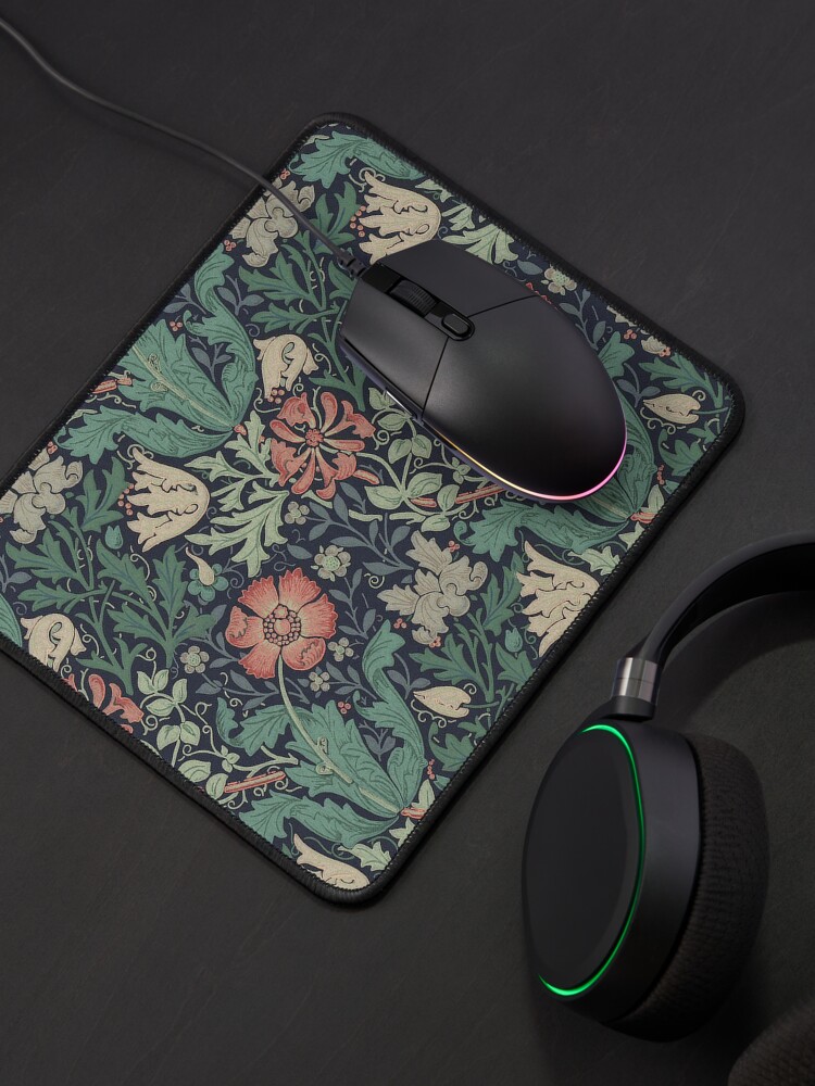 "Botanical Nature Exhibition - William Morris" Mouse Pad for Sale by ...