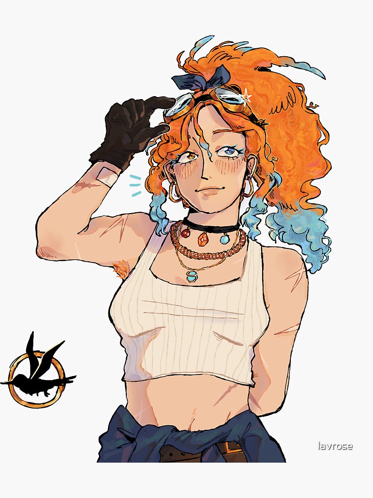 "jay jay + navy pin" Sticker for Sale by lavrose ☆ | Redbubble