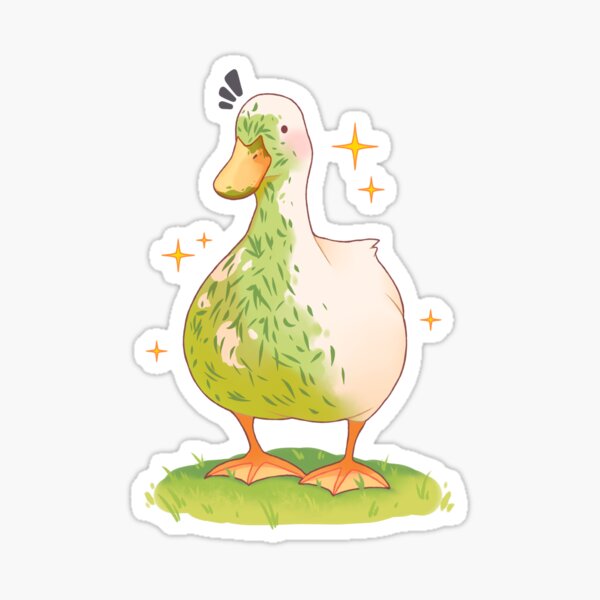 "Dirty duck" Sticker for Sale by CuteBlueArt | Redbubble