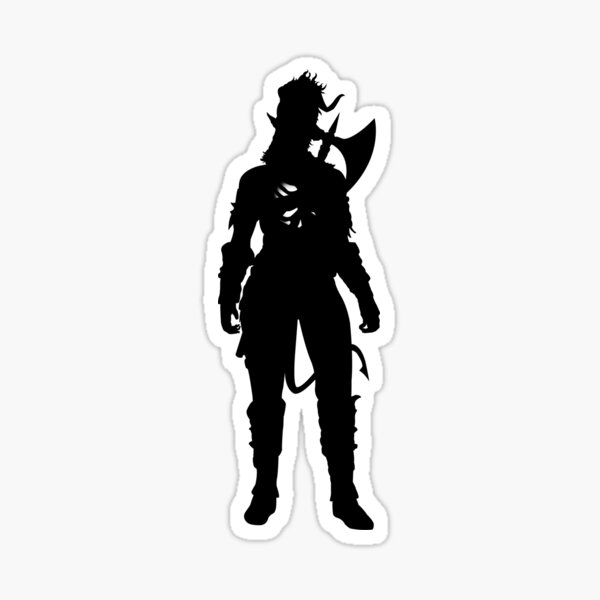 "Baldur's Gate 3: Karlach" Sticker for Sale by firlachieldraws | Redbubble