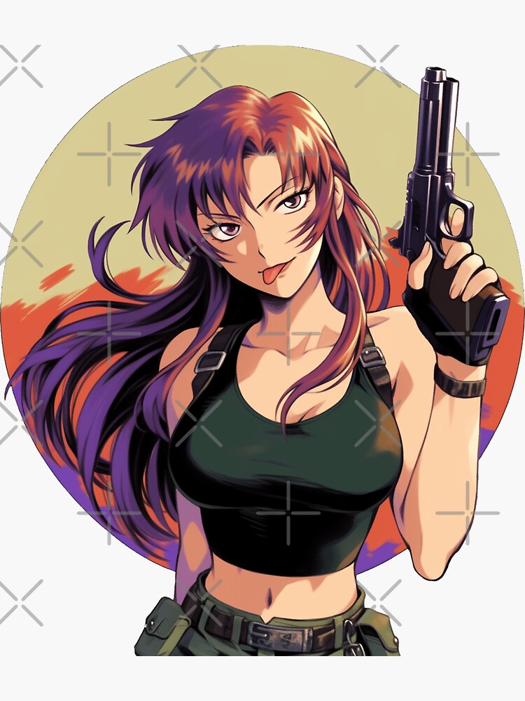 "Revy" Sticker for Sale by SchellStation | Redbubble