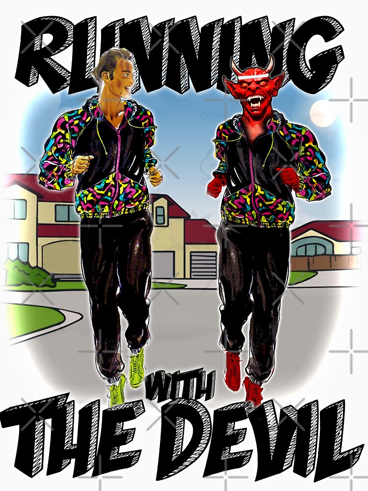 "Running with the Devil" T-shirt for Sale by JTK667 | Redbubble ...