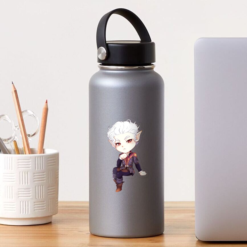 "Astarion BG3 Baldurs Gate 3 Anime Chibi Sticker" Sticker for Sale by ...